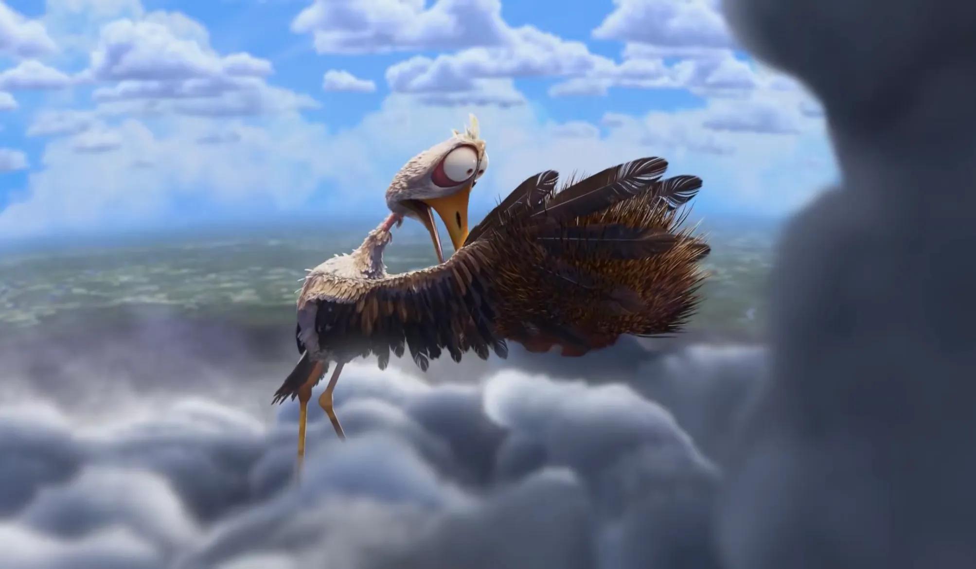 The movie "The Cloud of Violence and the Stork Birth": a 5-minute ...