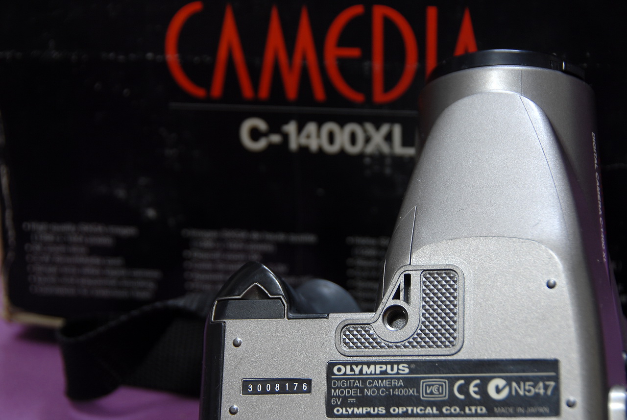 My first digital camera Olympus C-1400XL - iNEWS
