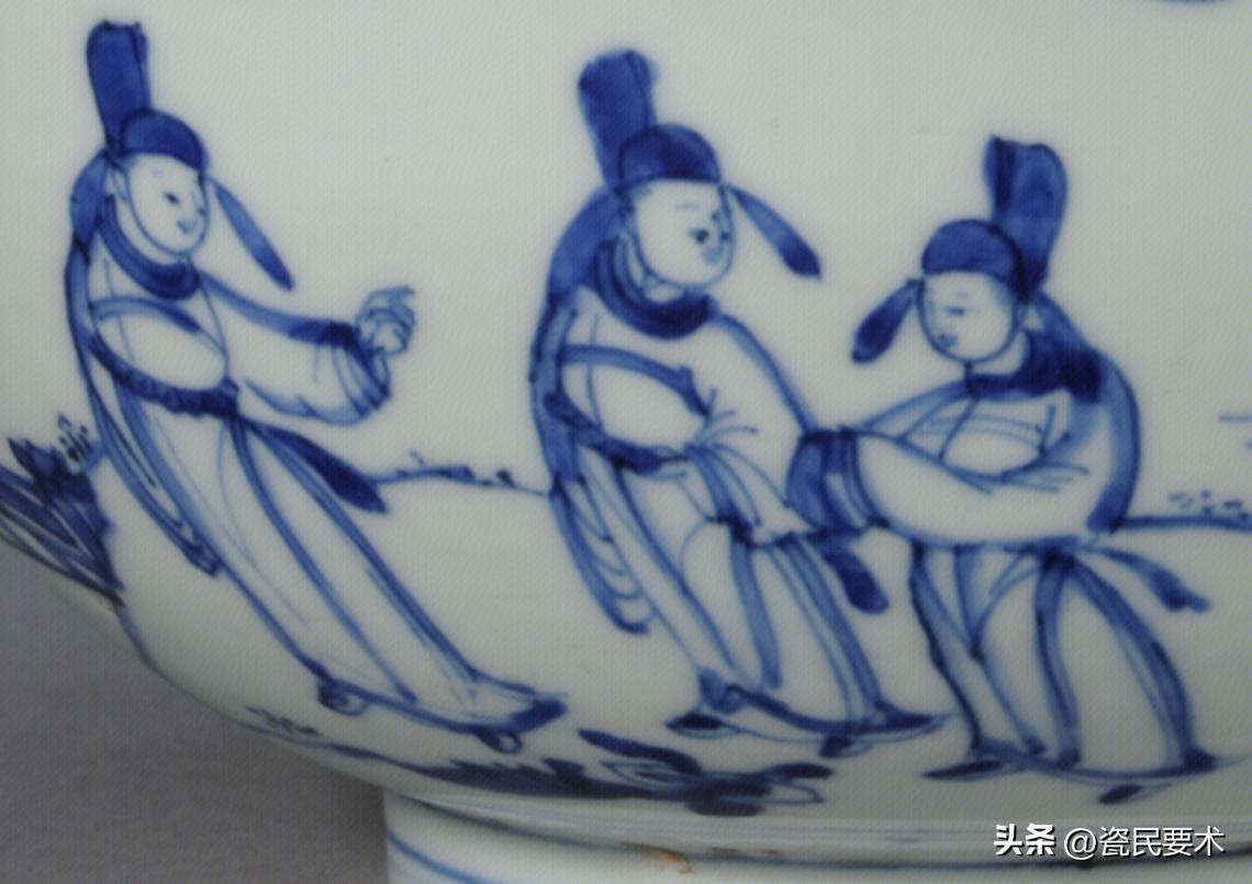 Ming Wanli Blue and White Figure Bowl, Worth Owning - iNEWS