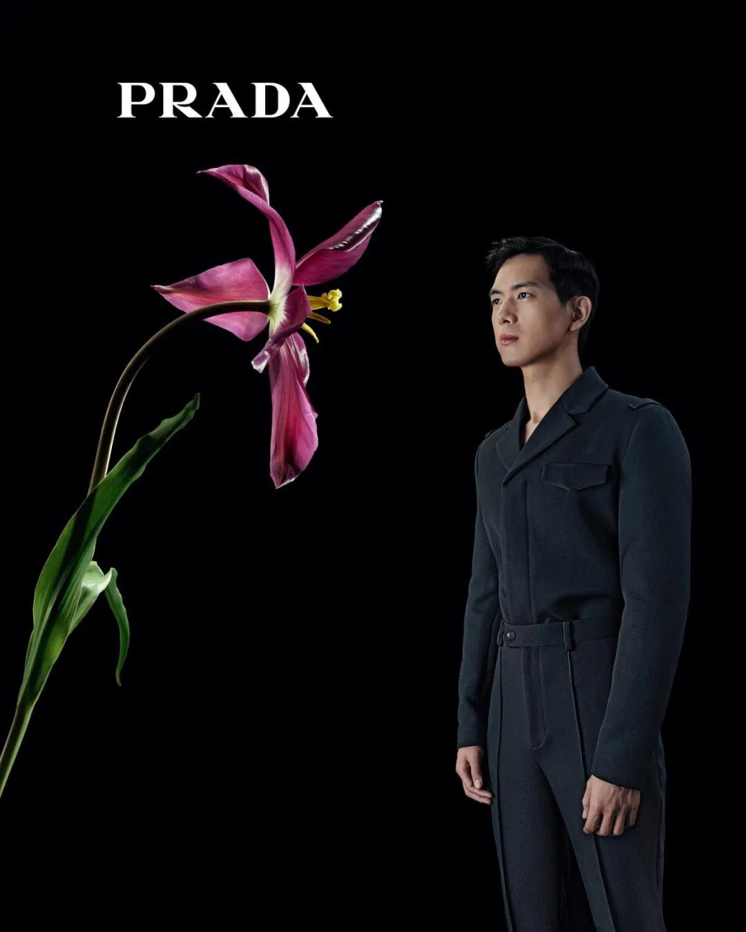 The only Asian face in the new season PRADA global ready-to-wear ...