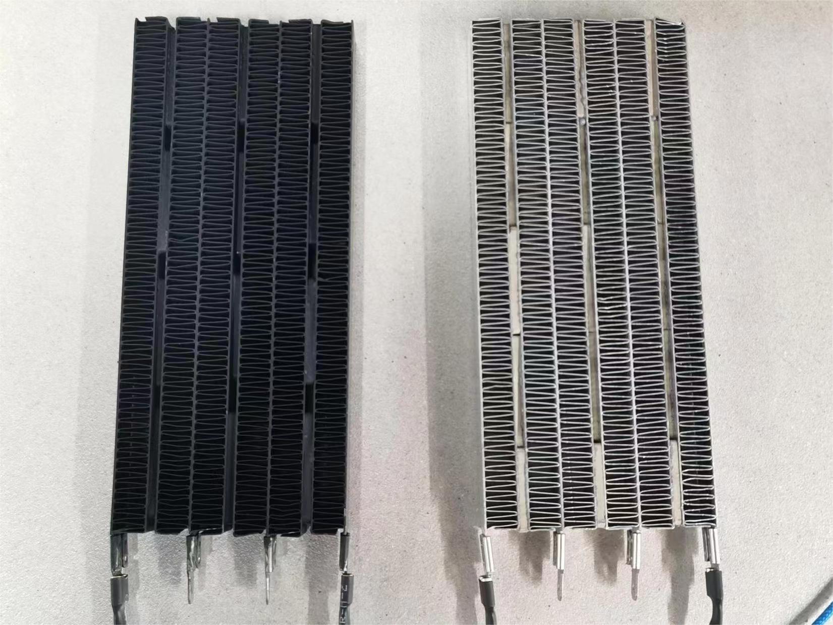 The combination of graphene thermal radiation coating and heating leads ...