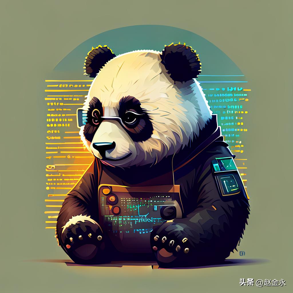 Generate 4 avatars of programmer pandas with AI - iMedia