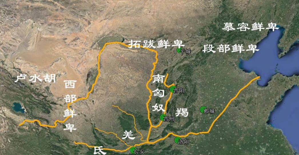 What is the difference between Tuoba's Tuoba Xianbei, Daiguo, Northern ...