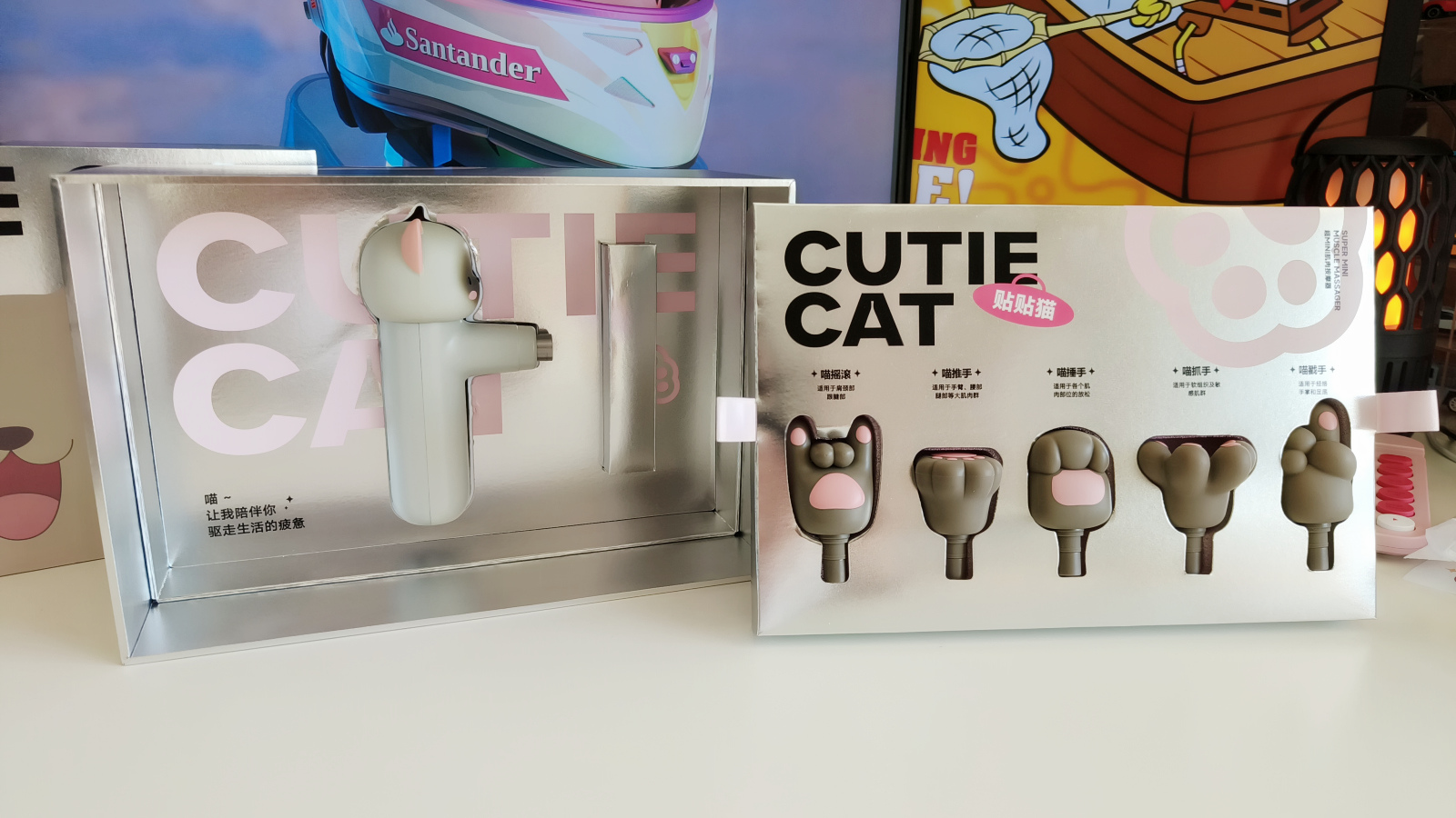 Review of the windy soothing and relaxing artifact ACECOOL sticker cat ...