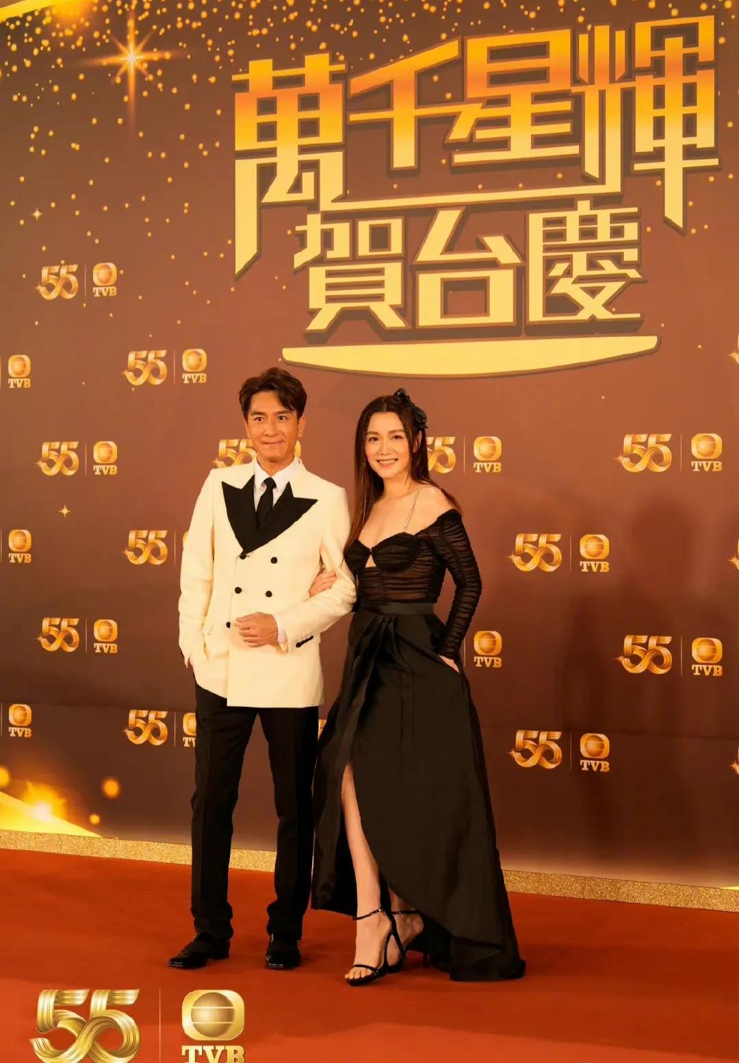 TVB Taiqing, Yan Mingjia and Zeng Bit jumped up and down the red carpet, and Wang Mingquan's red ...
