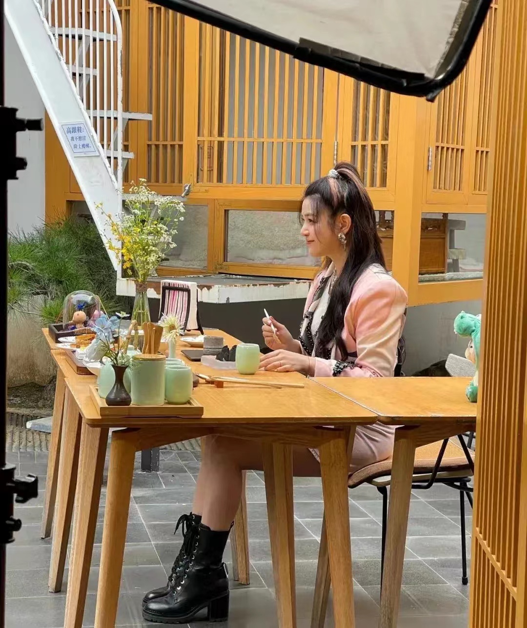 Michelle Chen's birth picture is exposed, she has fair skin, a round ...