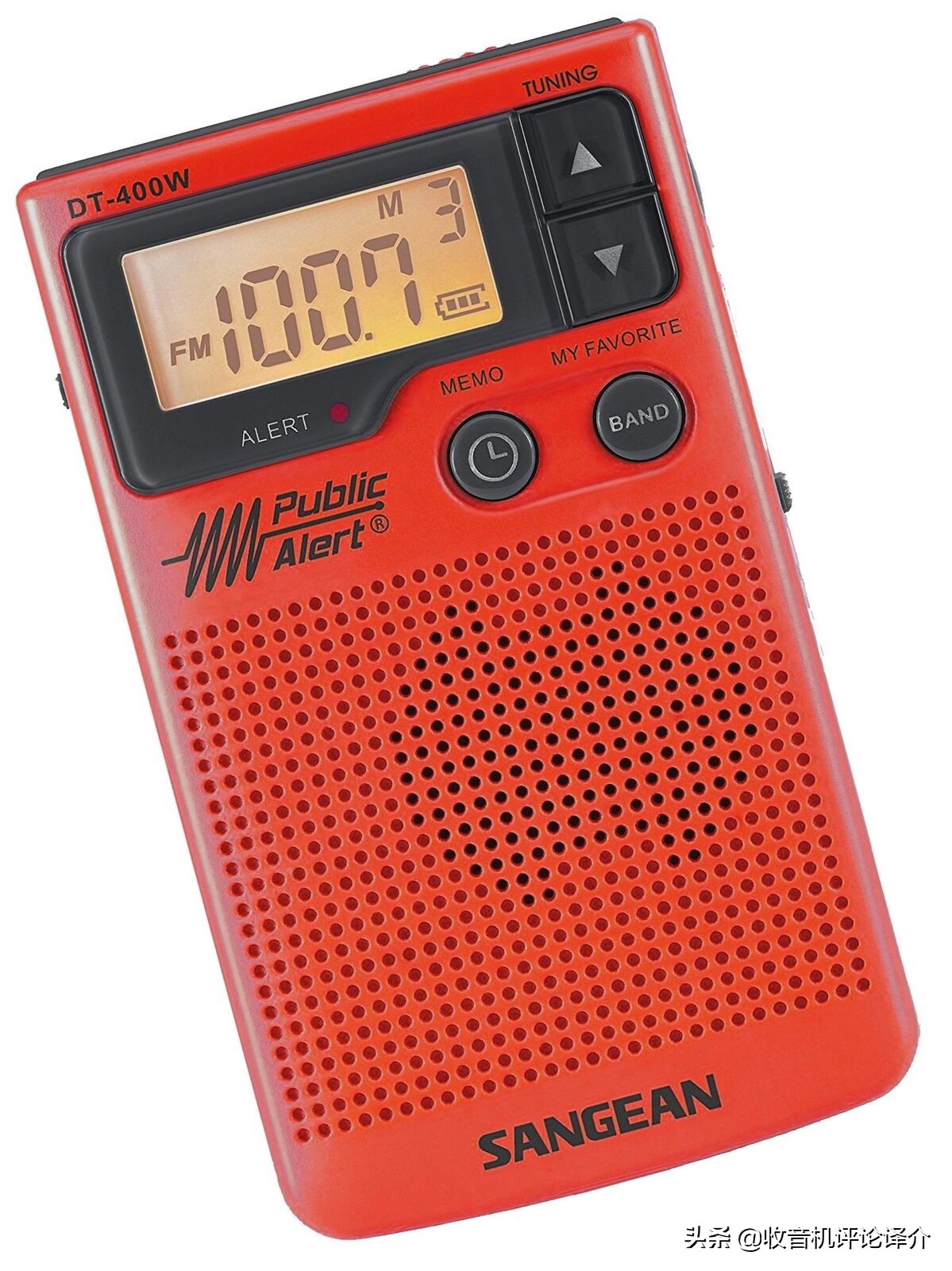 10 times better than Japanese transistor radios?Sangean DT-400W Radio ...
