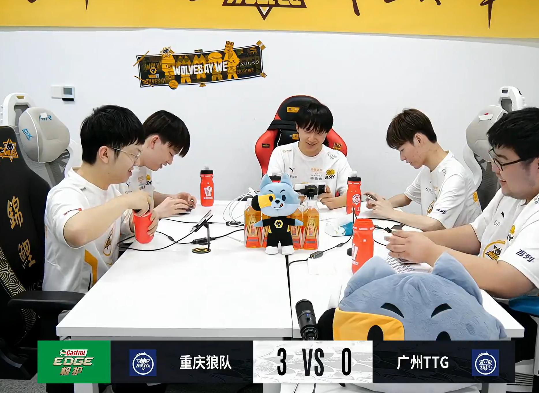 The Wolves entered the upper bracket with zero seals from TTG. With ...