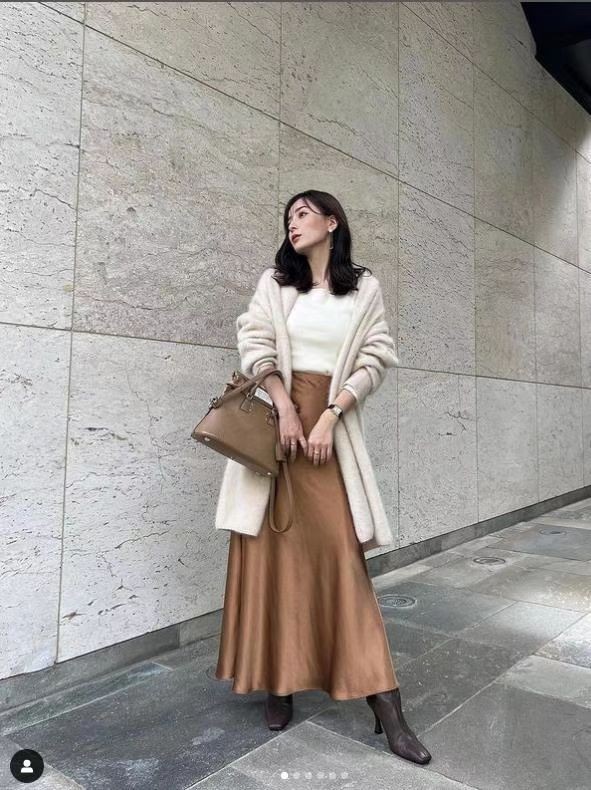 After serving this blogger, her height is only 154, but her fashionable ...
