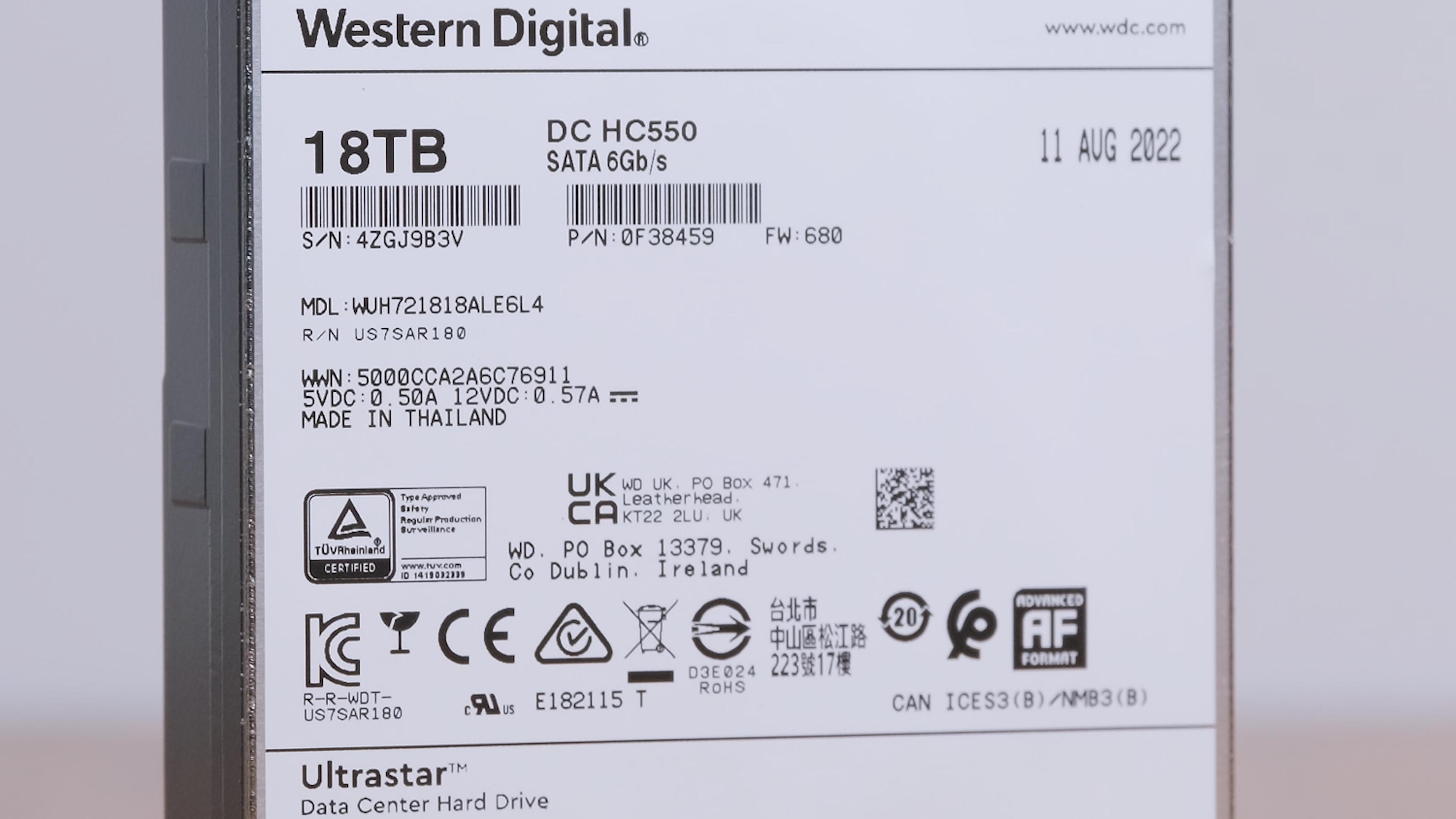 大容量企業級HDD的巔峰對決——希捷銀河18T和HC550 18T - 頭條匯