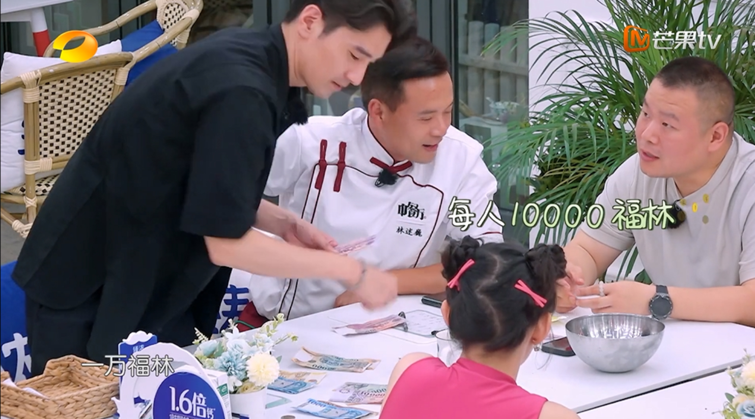 The first day of business is over, and the "Partner's daily salary ...