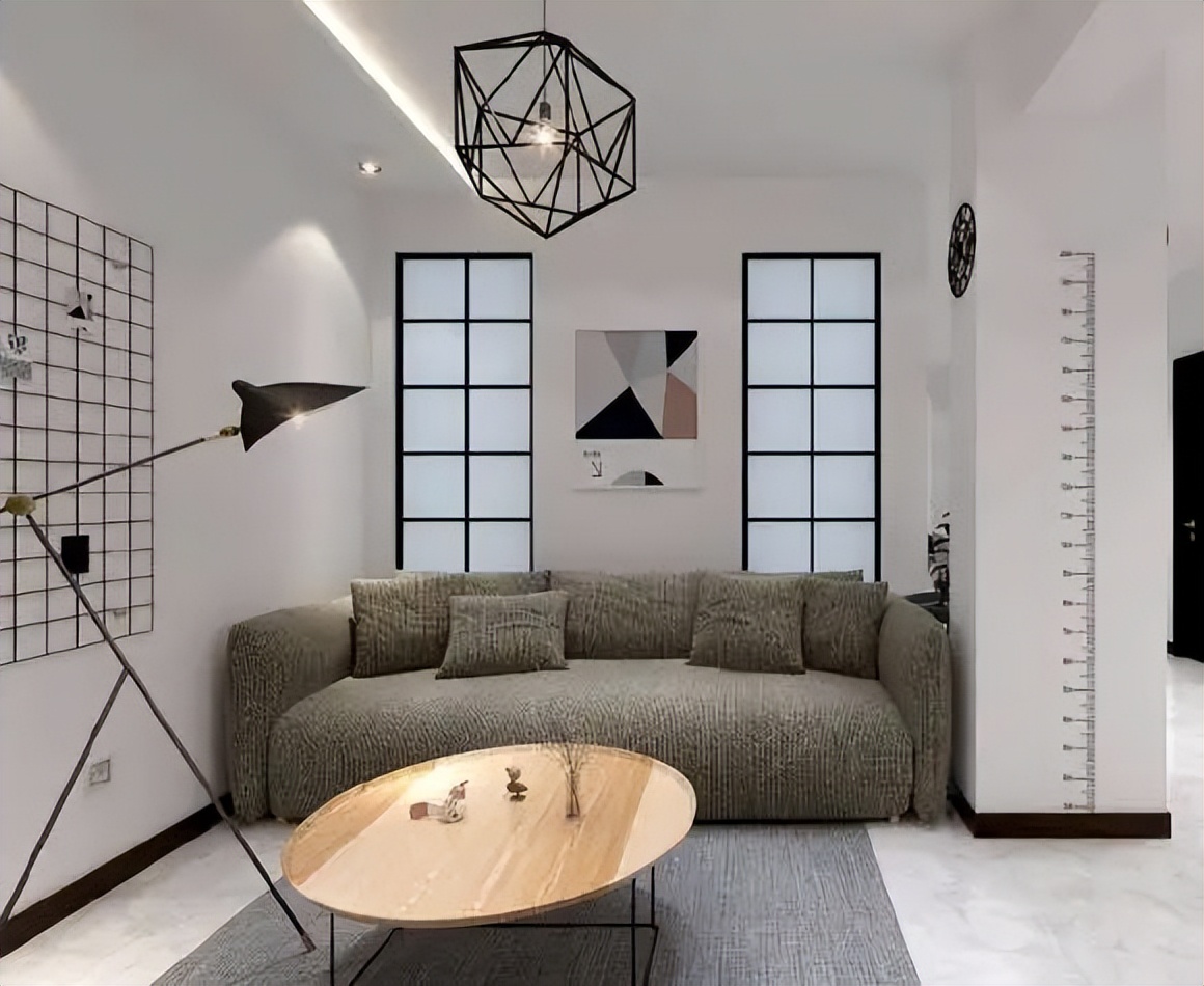 How to decorate the living room with small windows?3 ways to increase ...