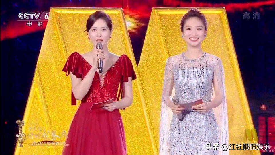 The host of the Film Channel Media Honor Night, Lan Yu, Xie Yingling ...