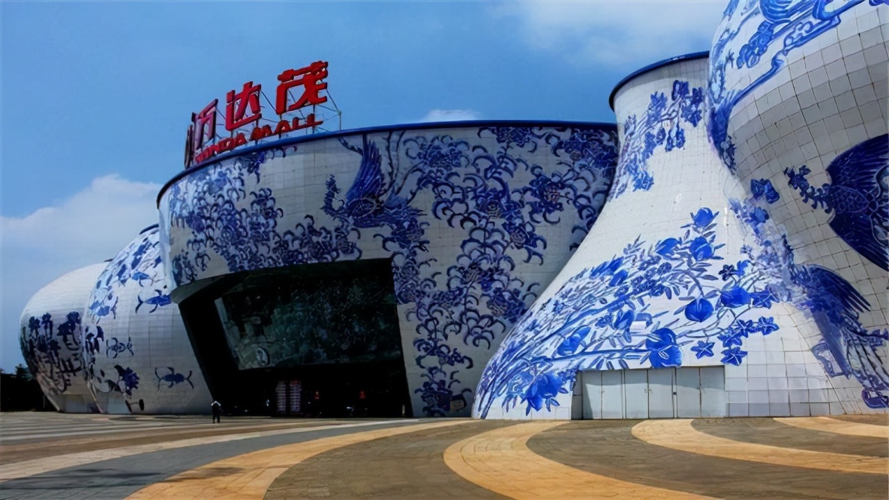 Wanda's most exotic shopping mall building, built in Nanchang, Jiangxi ...