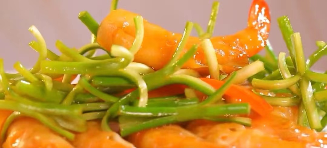 Shrimp with lotus root - iNEWS