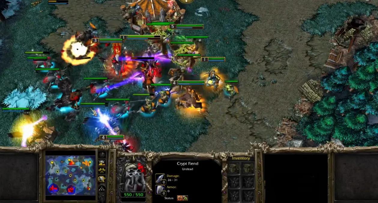 "Warcraft 3" mutual generation and mutual restraint, shock wave and ...