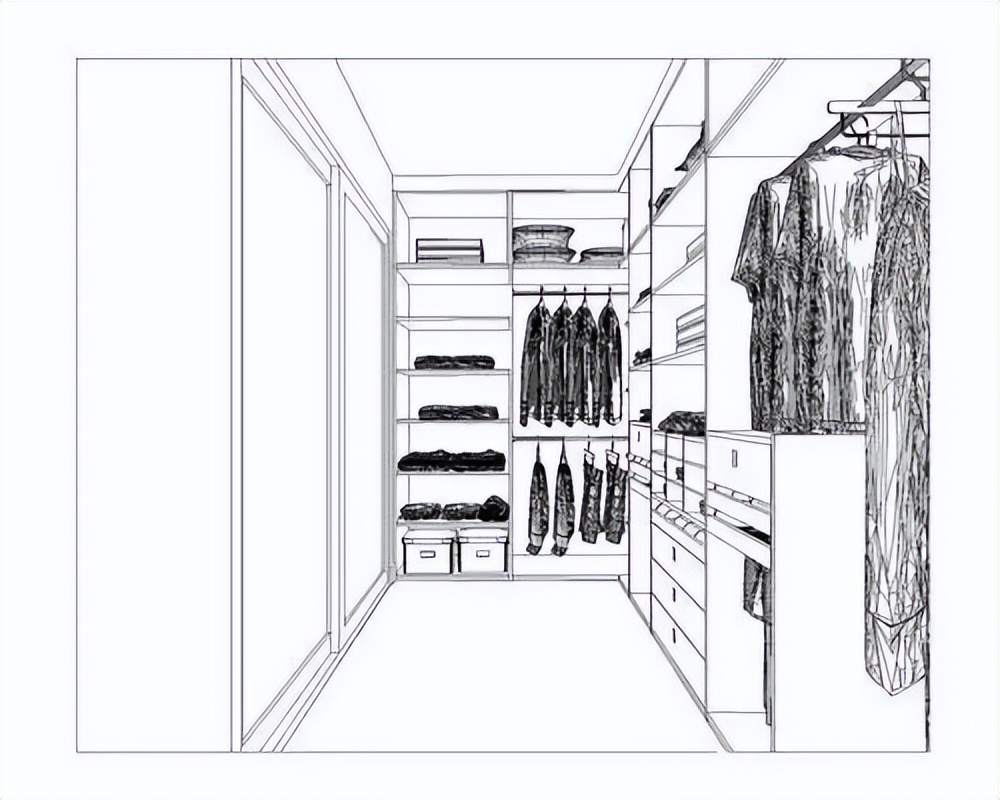 3㎡ cloakroom design, it is good to see the original debut - iNEWS