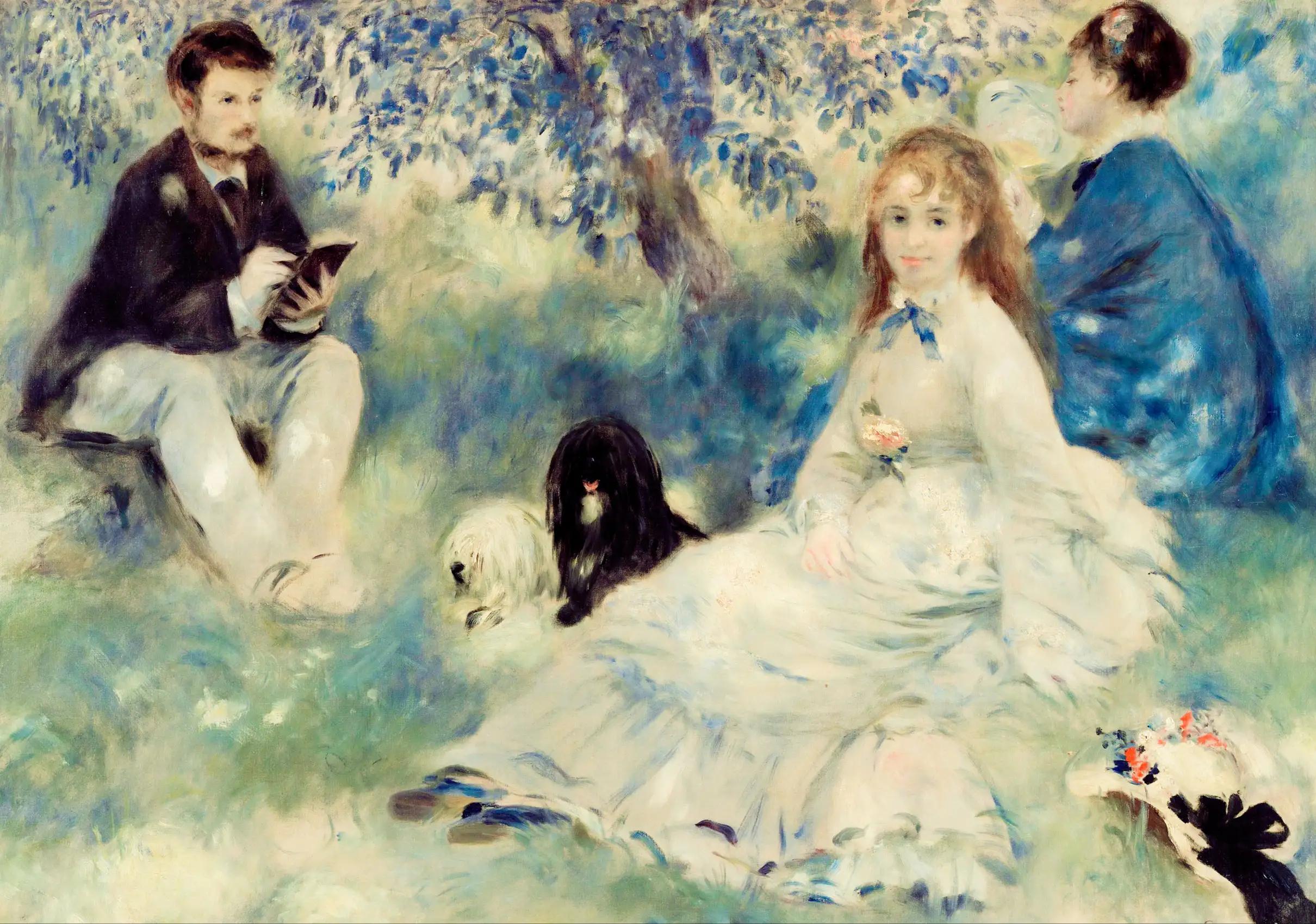 Appreciation of the paintings of the famous French painter Renoir (16 ...