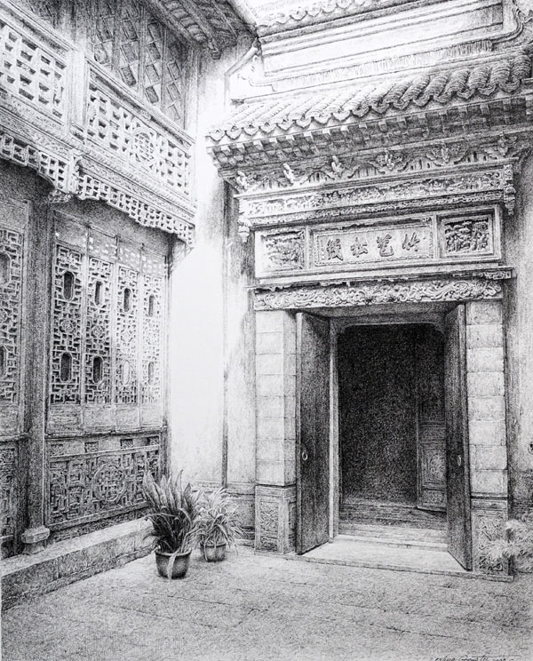 Chinese Art Sketch Sketch (19) Appreciation of Xu Yahua's Pen Sketch ...