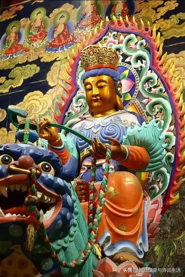 Wutai Mountain Shuxiang Temple Manjushri Hall Manjushri Bodhisattva - iNEWS