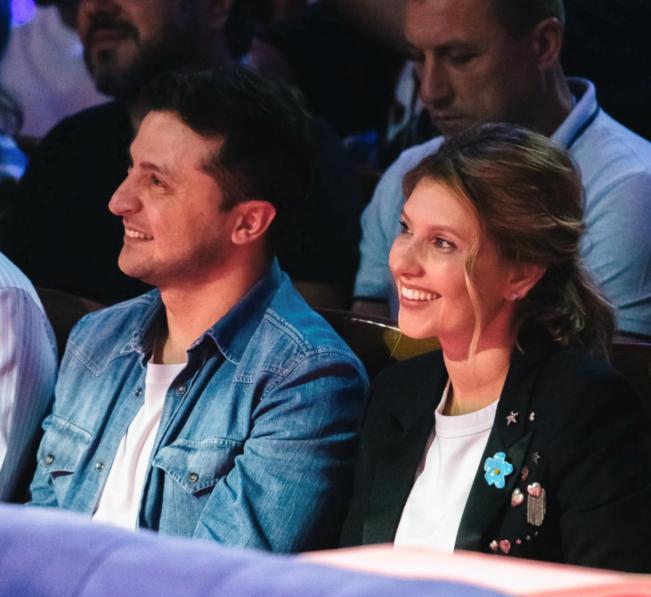 The 44-year-old Ukrainian first lady has good looks and looks like ...