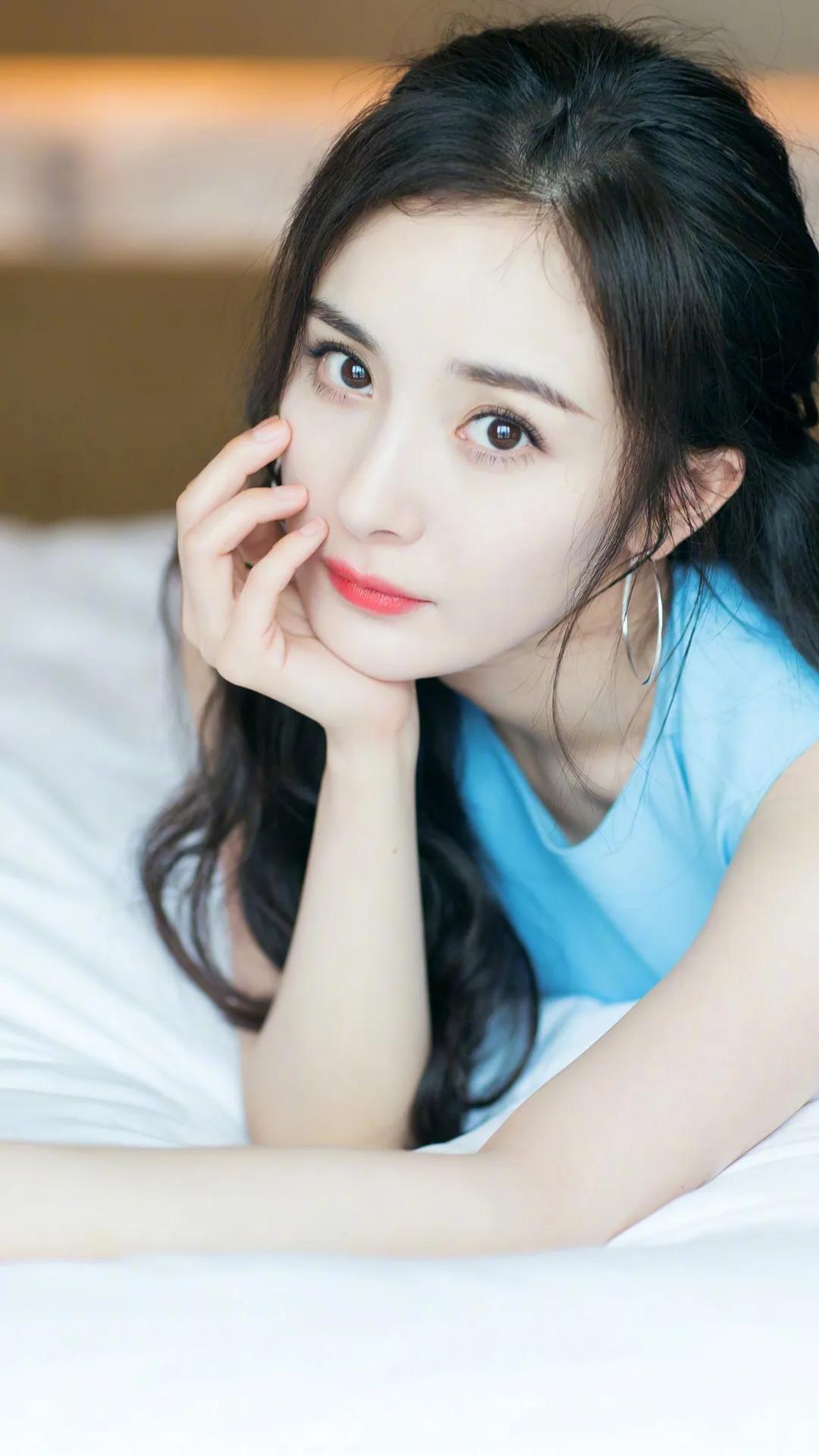 "Yang Mi Wallpaper" Furou is full of national colors, elegant and ...