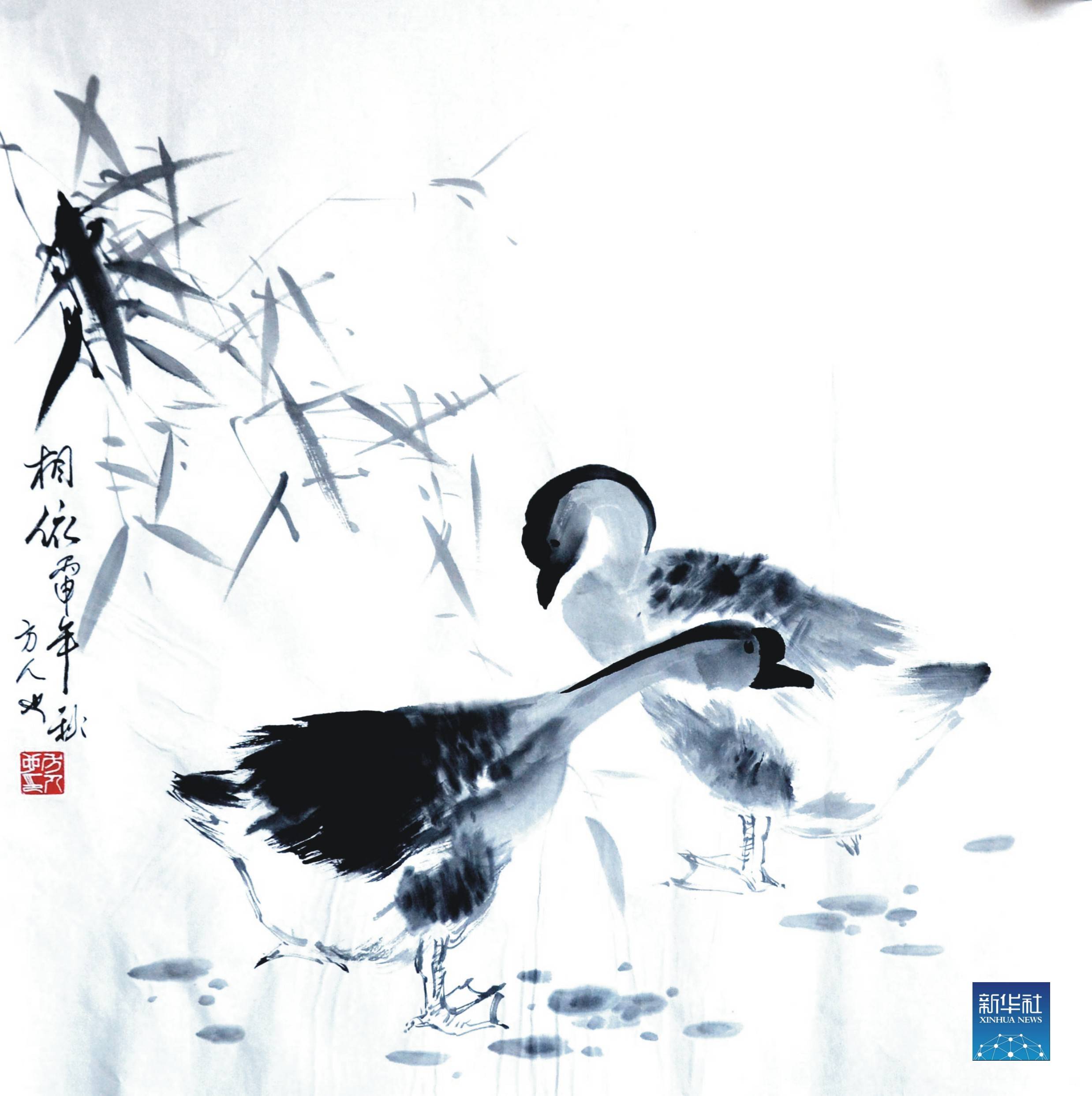 [Art Appreciation] Fang Renye's sketches of traditional Chinese ...