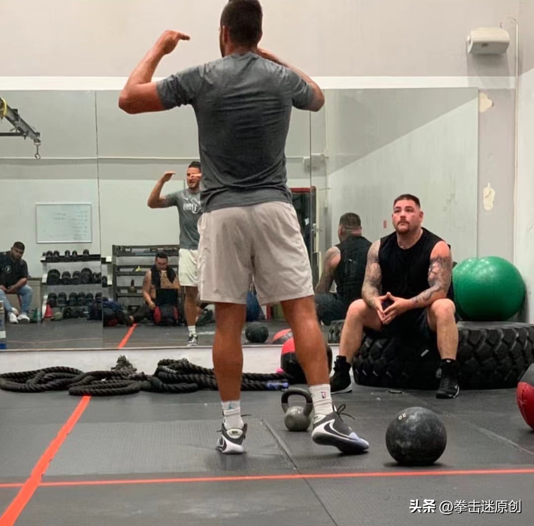 The battle is imminent!Ruiz revealed weight: 268 pounds, the same as ...