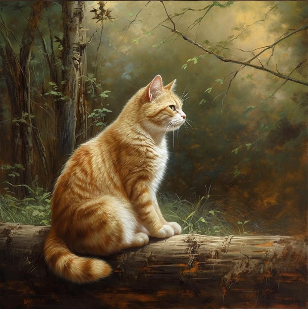 The breed origin and division of the golden gradient cat, artificially ...