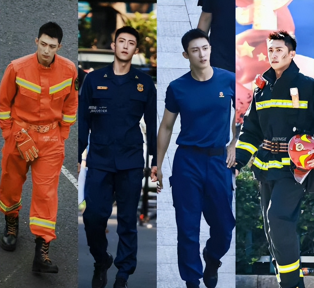 How tough is Huang Jingyu? Truly restore the life of a firefighter and ...