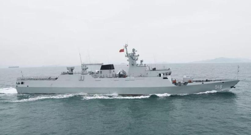The 15th frigate detachment: with multiple types of frigates, the ...