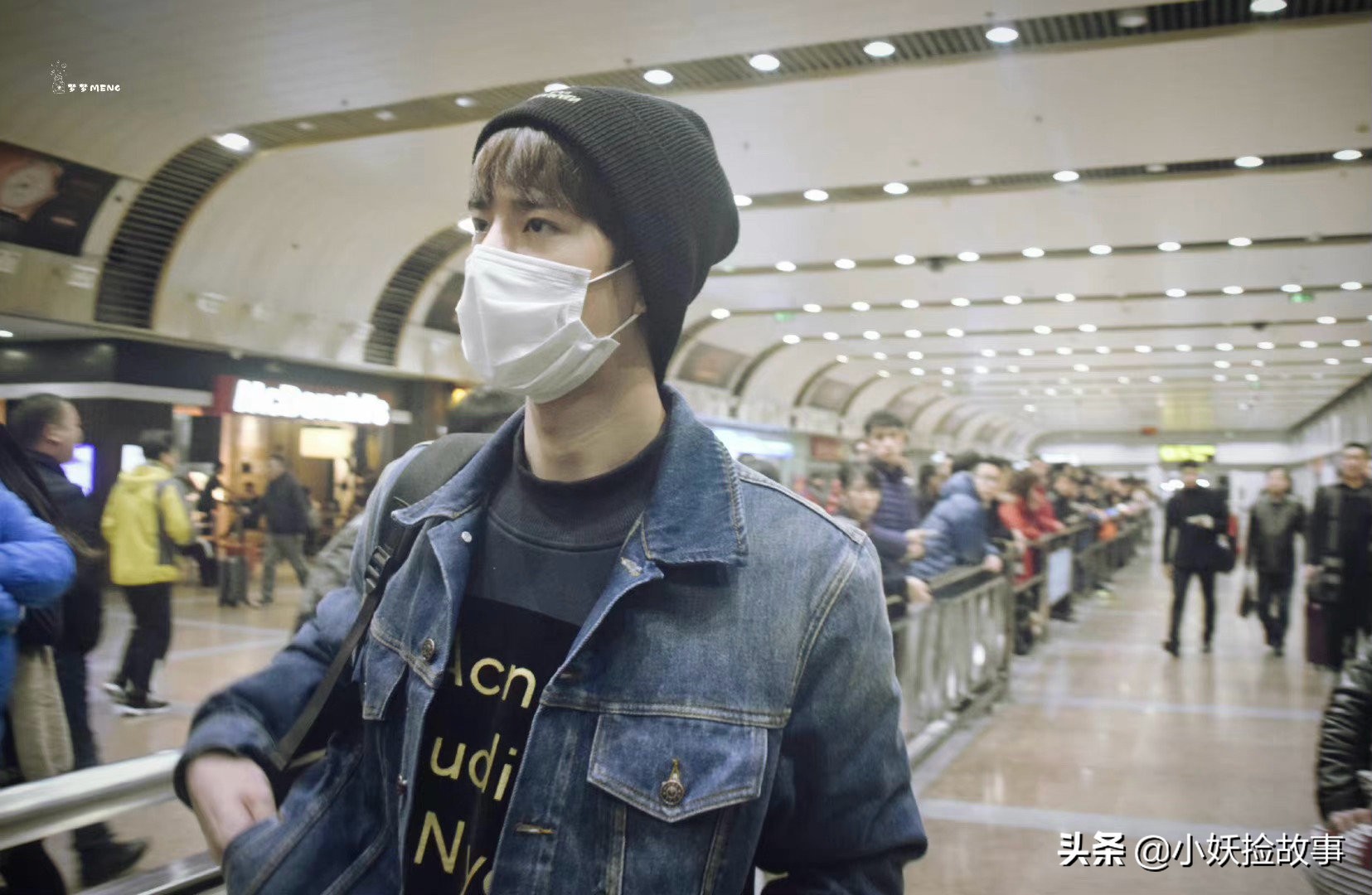 Wang Yibo finished anonymously, and went back to Beijing to prepare for ...
