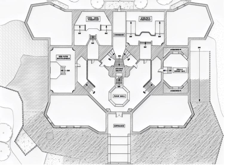 "Minecraft" players restored the "Super Mario 64" castle - iNEWS