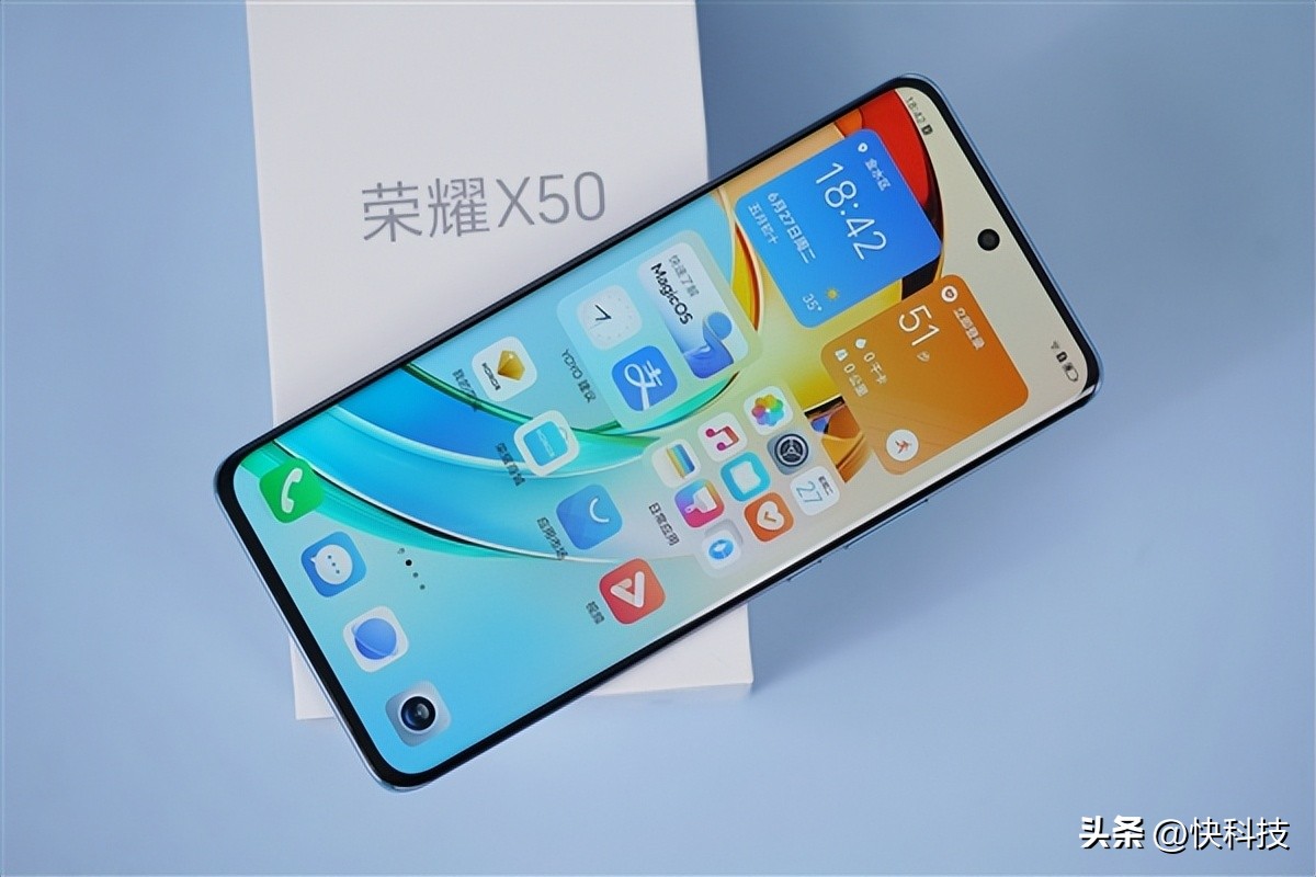 Five-star drop resistance certification! Honor X50 Picture Tour: Hard-core curved screen with ...