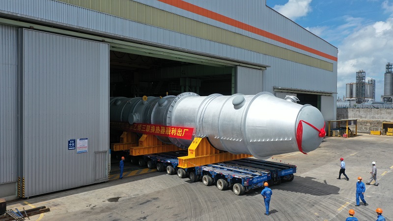 Styrene triple heat exchanger made in China for the first time - iNEWS