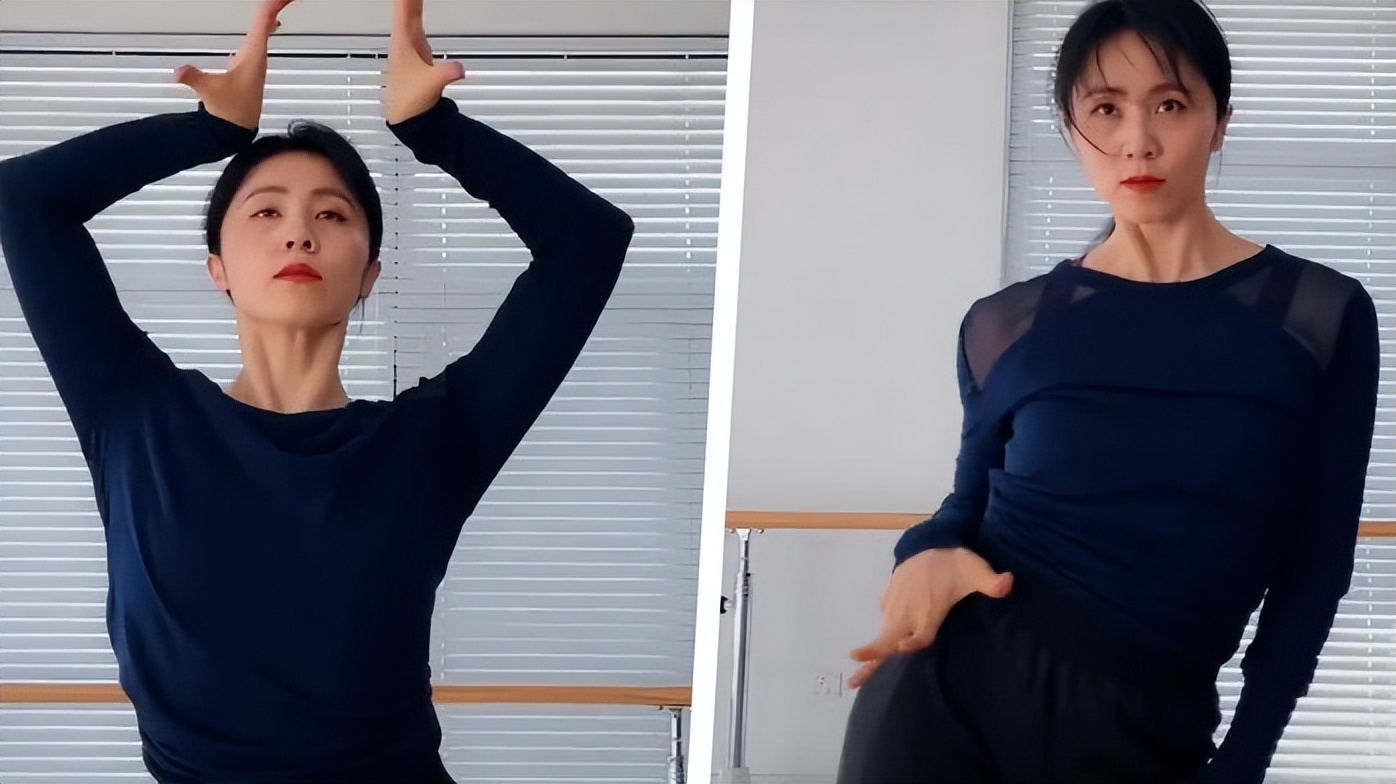 They both came from a dance school, watching Sun Li dancing and Sun Li ...