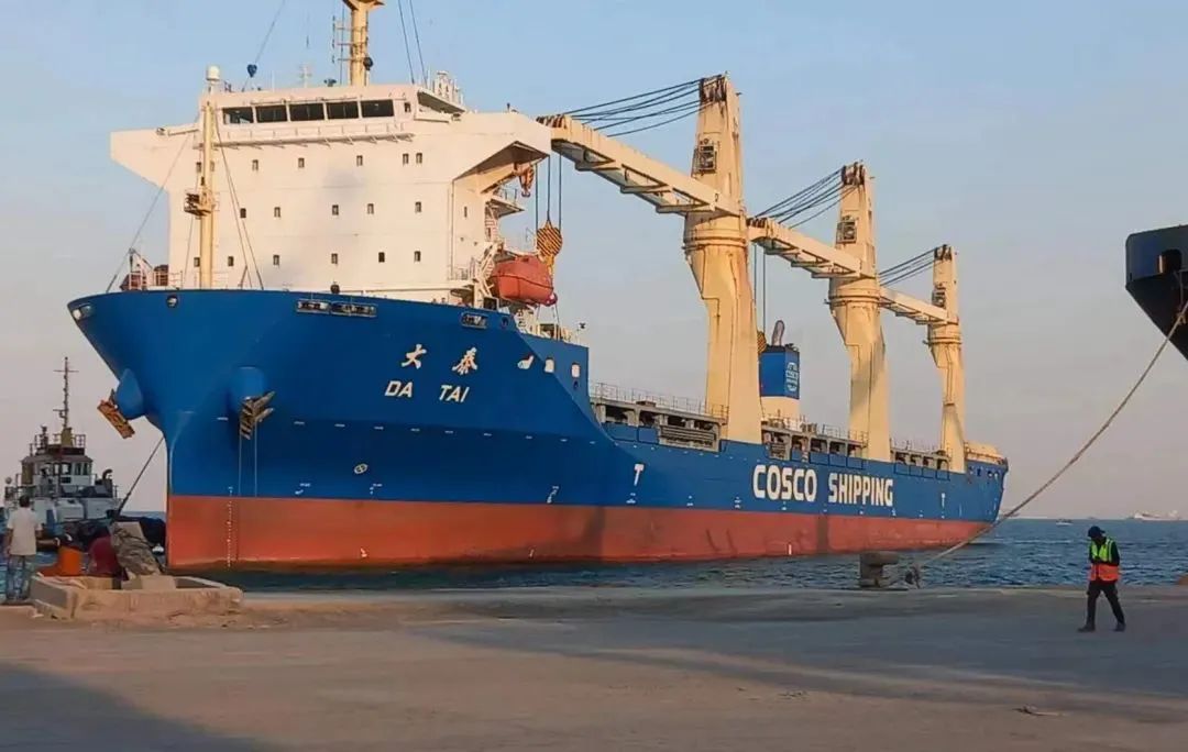 COSCO Shipping sent a batch of "Made in China" to the Gulf of Suez wind ...