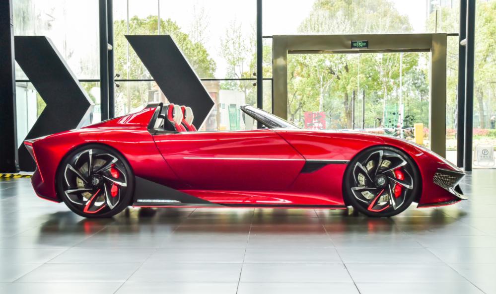 MG's pure electric supercar breaks 100 in 3 seconds and has a cruising ...