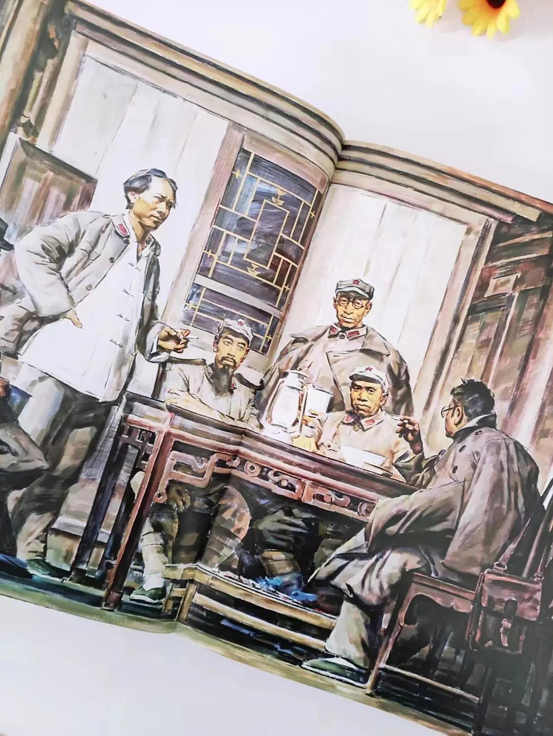 "Long March Painting Biography" The Long March, a piece of history that ...