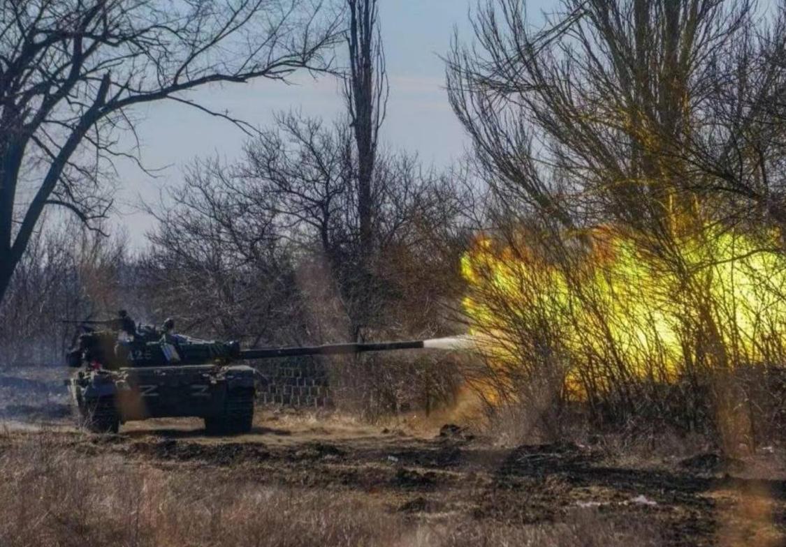 Ukraine began a large-scale guerrilla war, the Russian 5th Army was ...