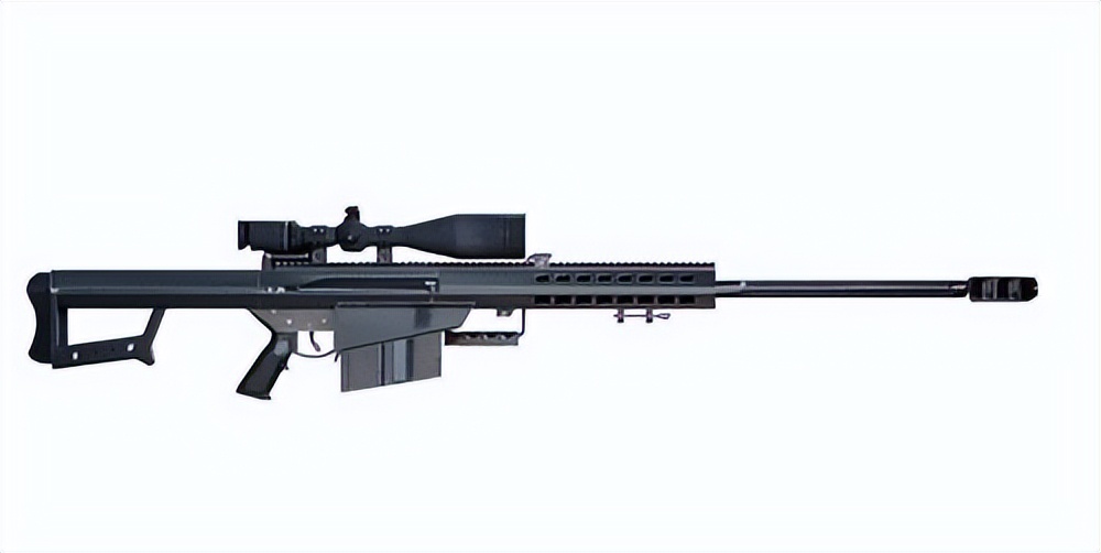Inventory of 5 large-caliber anti-material sniper rifles, let's see ...