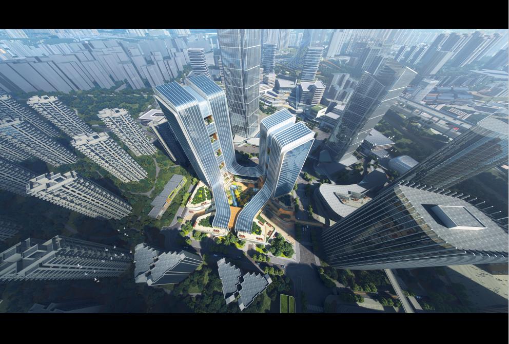 The excellent design of Changjiahui Financial Plaza is here!The future ...