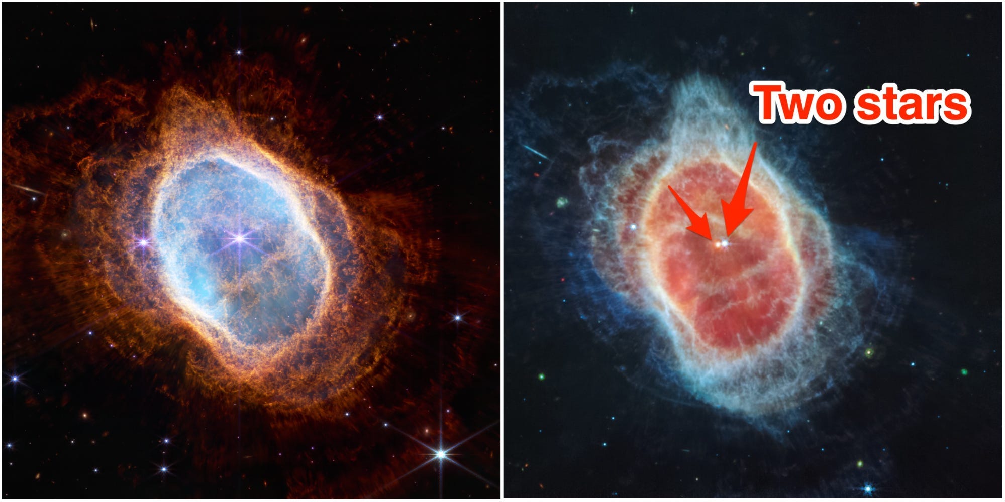 James Webb Space Telescope captures stunning view of dying star 2,600 ...