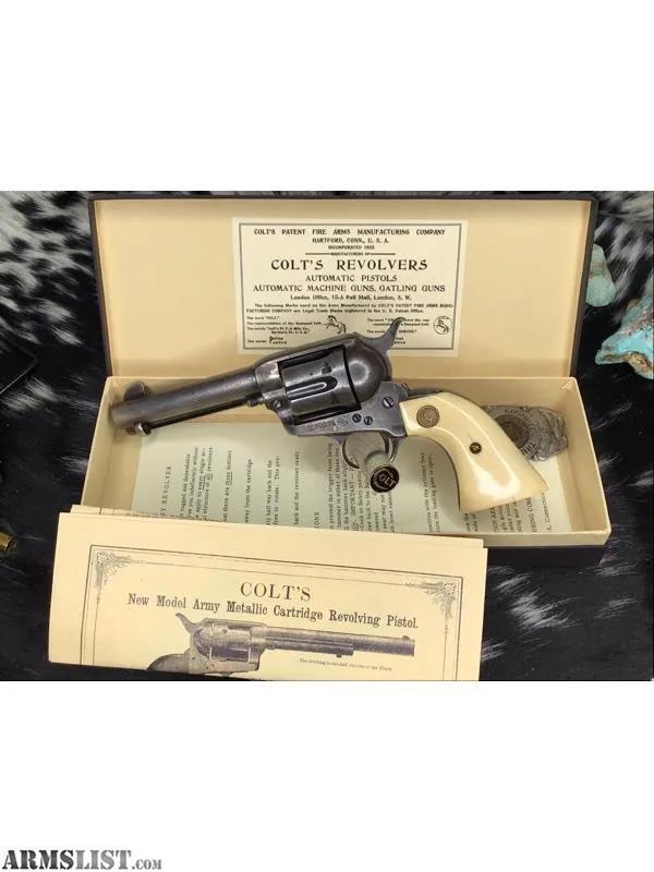 Colt Single Action Army Pistol: Iconic Weapon of the American West ...