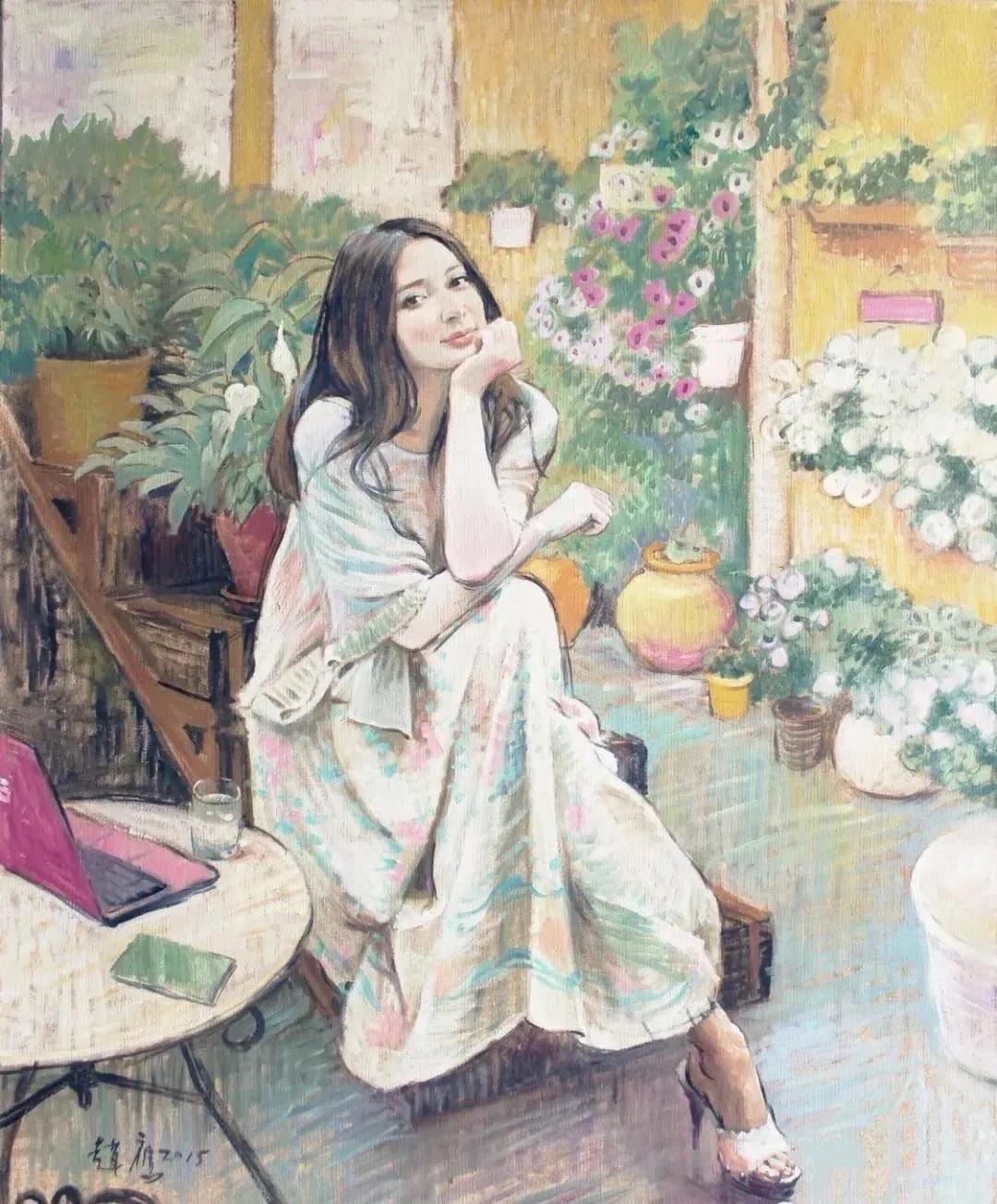 The urban girl described by painter Zhao Ying - iNEWS