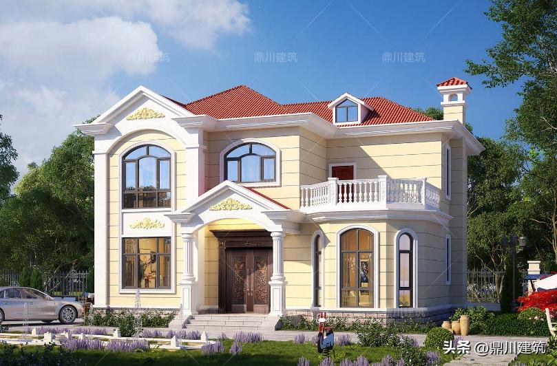 5 sets of villas with large terraces, simple and square, and easy to ...