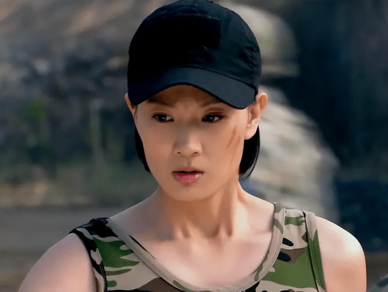 Hou Mengsha: She became popular because of the military drama, her ...