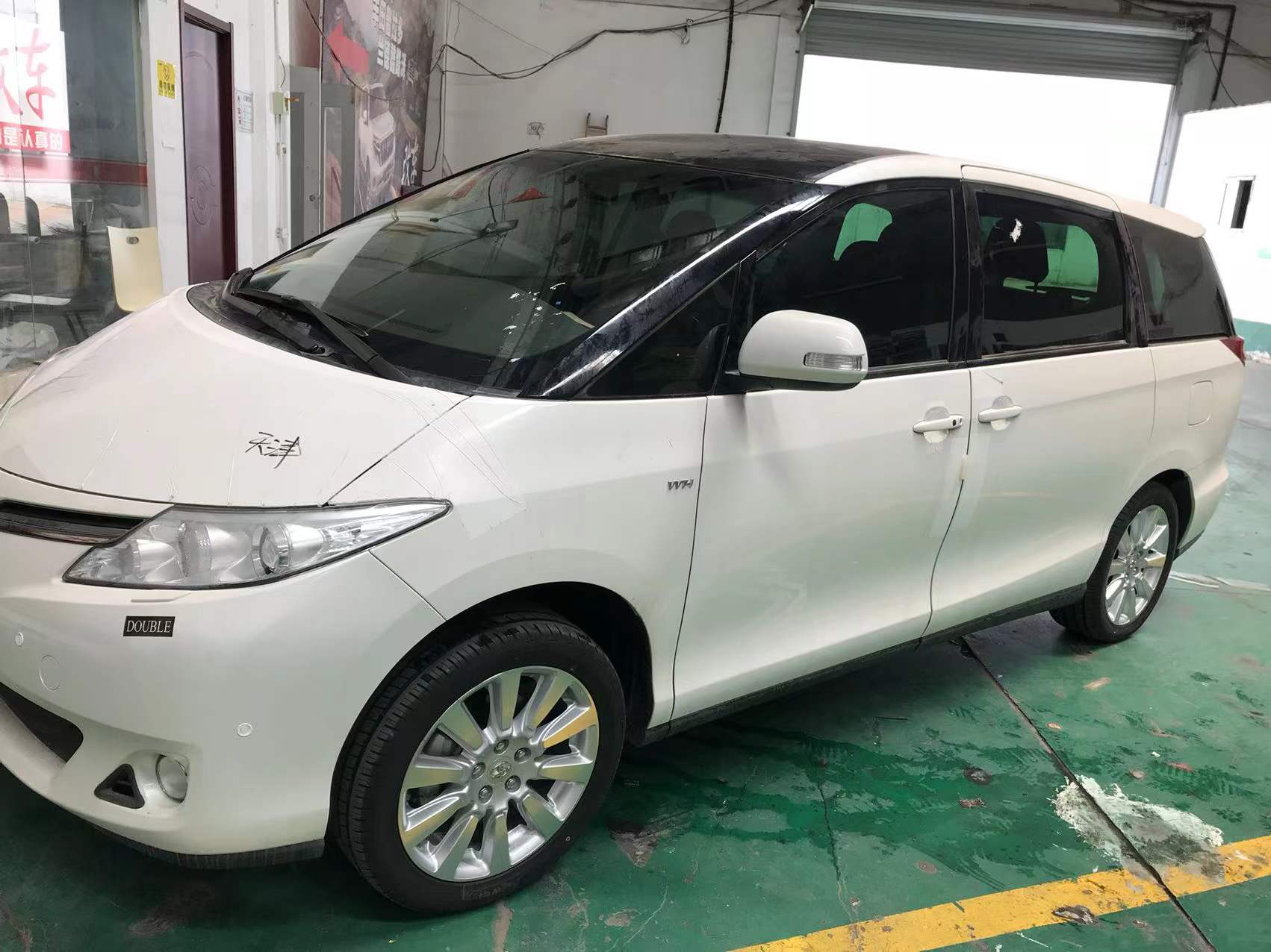 Toyota Previa Grand Overlord Modified Leather Seat Solid Wood Floor ...