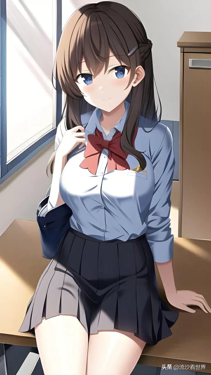 AI two-dimensional animation beauty wallpaper (12) - iNEWS