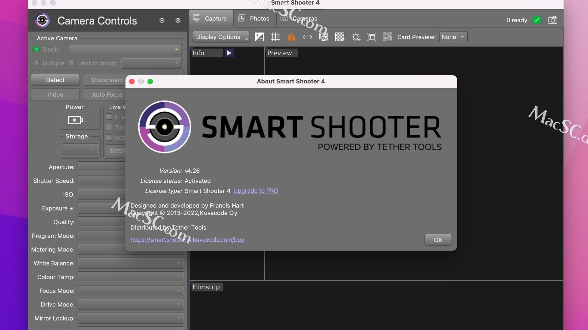 Smart Shooter 4 for Mac(相機控制軟件)中文版 - 資訊咖